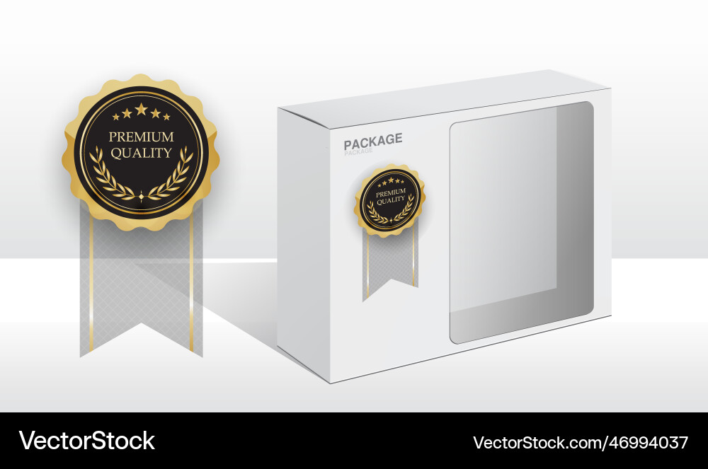 Packaging paper and shipping box carton parcels Vector Image