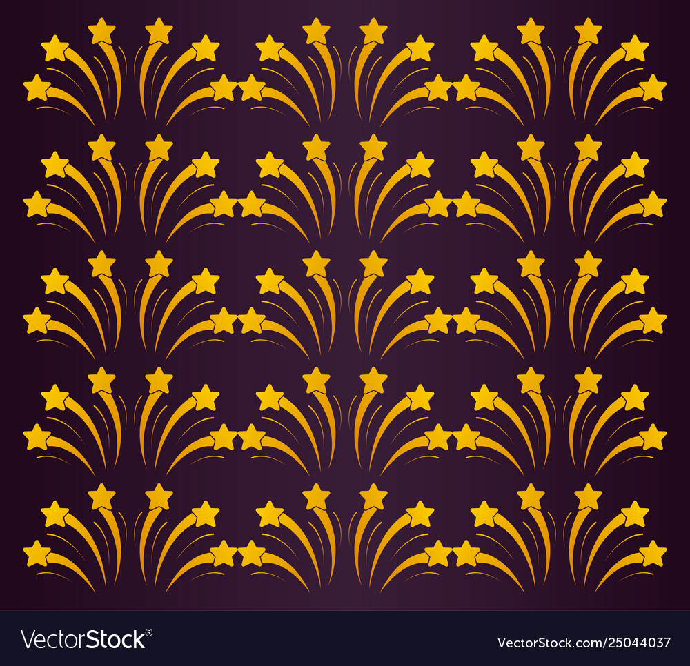 Splash stars pattern background Royalty Free Vector Image