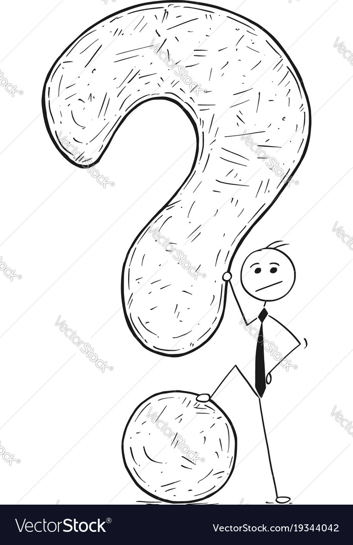 Conceptual cartoon businessman posing Royalty Free Vector Conceptual cartoon businessman posing Royalty Free Vector