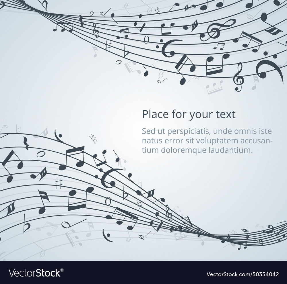 Musical notes Royalty Free Vector Image - VectorStock