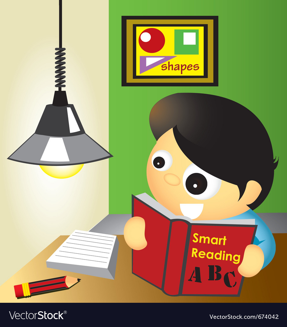 Reading Royalty Free Vector Image - VectorStock