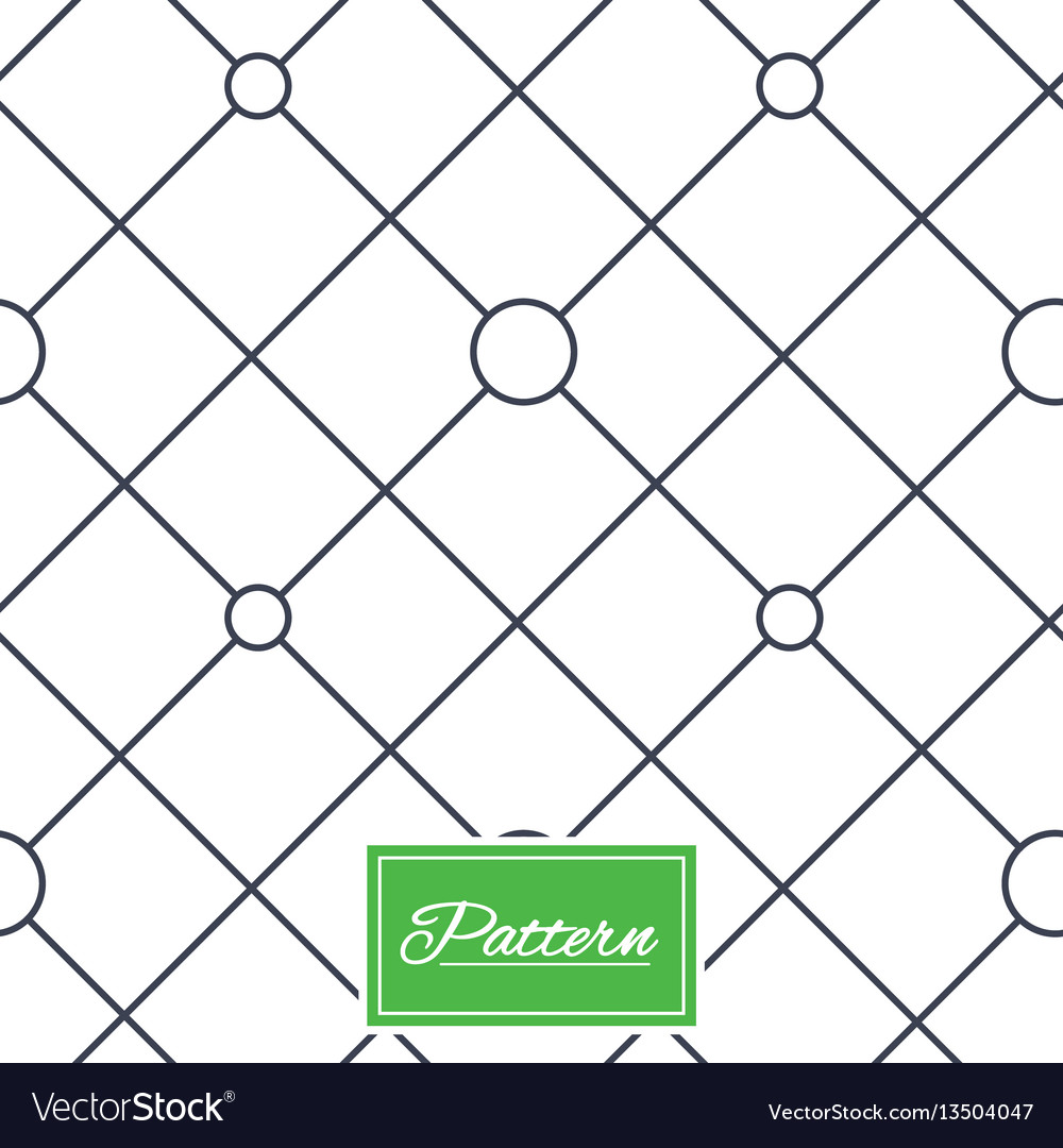 Circles grid stripped seamless pattern Royalty Free Vector