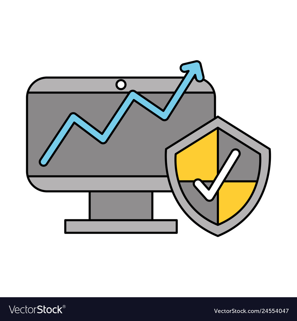 Security data technology Royalty Free Vector Image