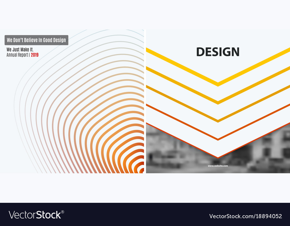 Abstract design elements for graphic layout Vector Image
