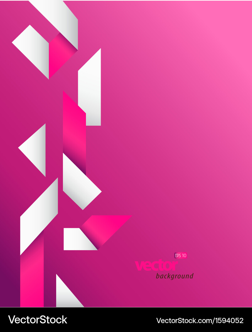 Abstract template with stripes and place for your Vector Image