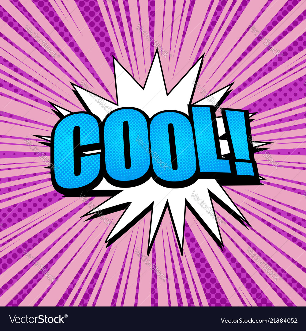 Comic book bright concept Royalty Free Vector Image