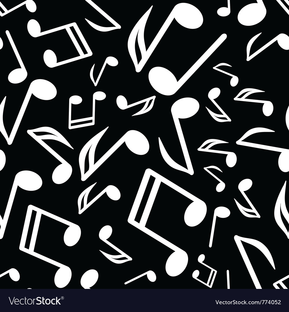 Notes seamless background Royalty Free Vector Image