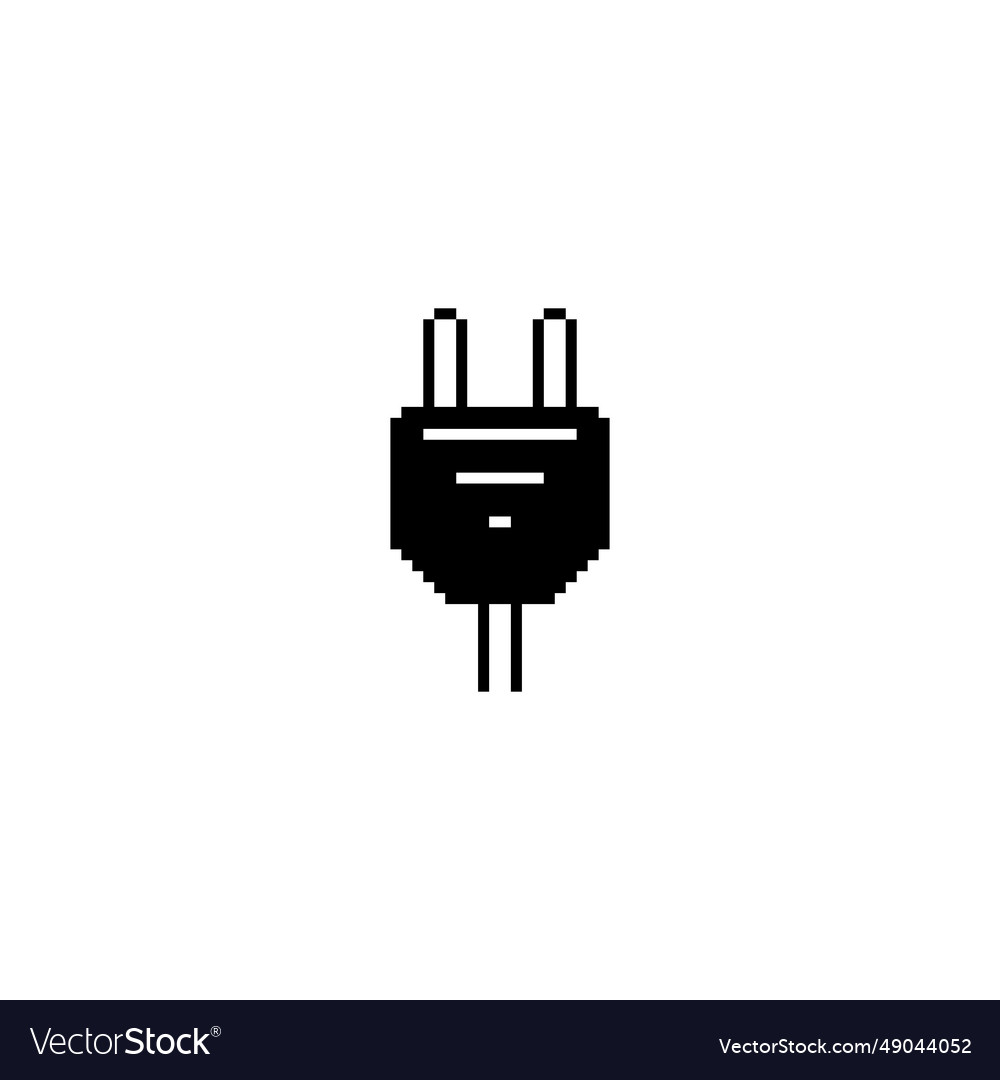 Plug logo icon Royalty Free Vector Image - VectorStock