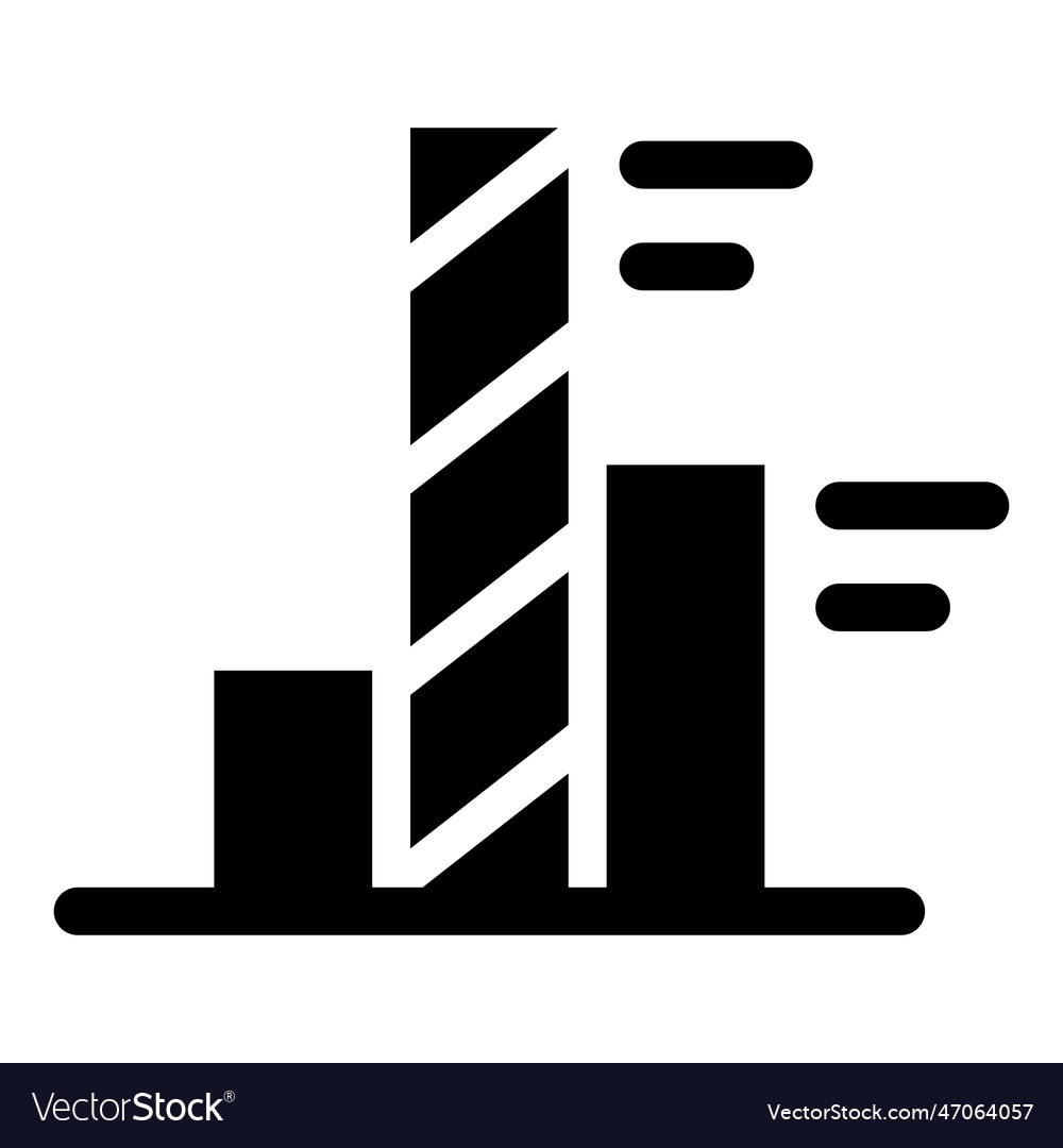 Chart icon Royalty Free Vector Image - VectorStock