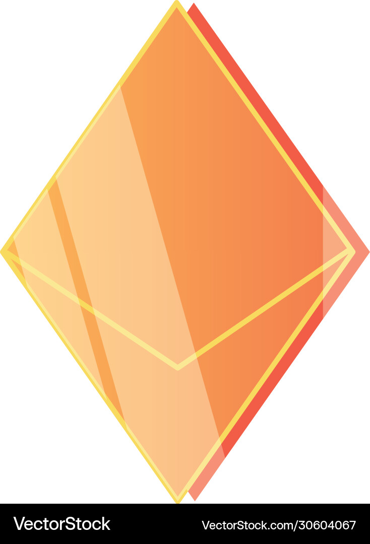 Ethereum cryptocurrency symbol icon detailed Vector Image