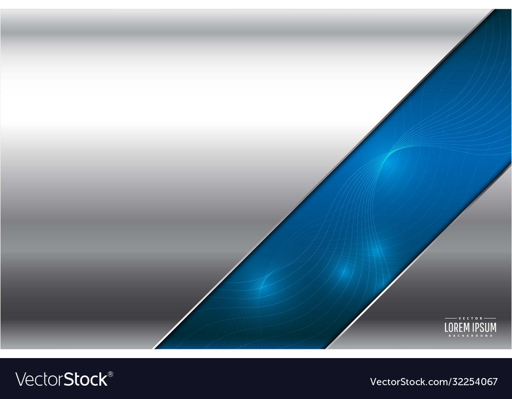 Metallic technology background Royalty Free Vector Image