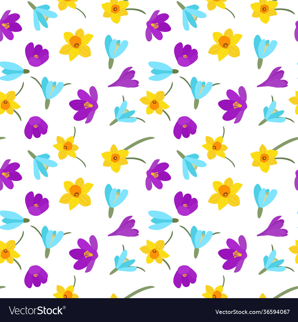 Seamless pattern with different colors Royalty Free Vector