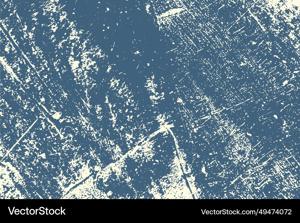Blue grunge aged background for vintage design Vector Image