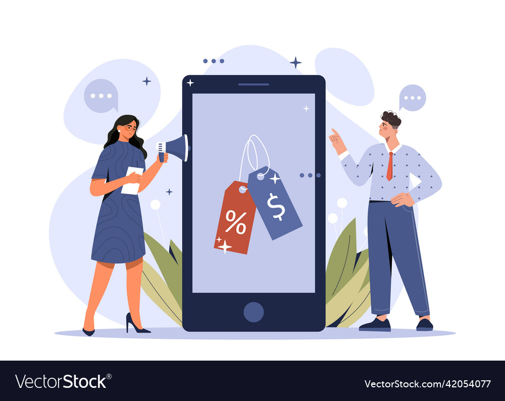 Marketing strategy concept Royalty Free Vector Image