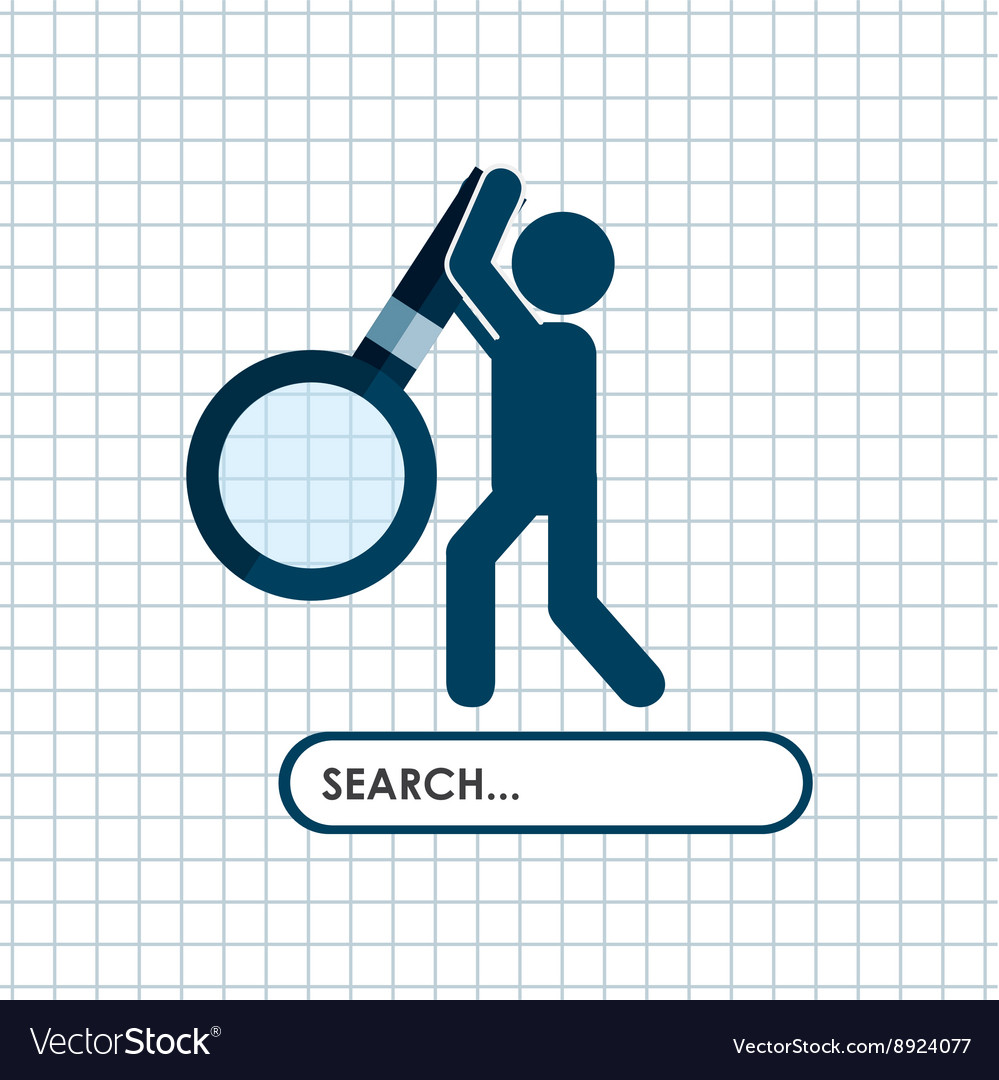 Search engine optimization design Royalty Free Vector Image