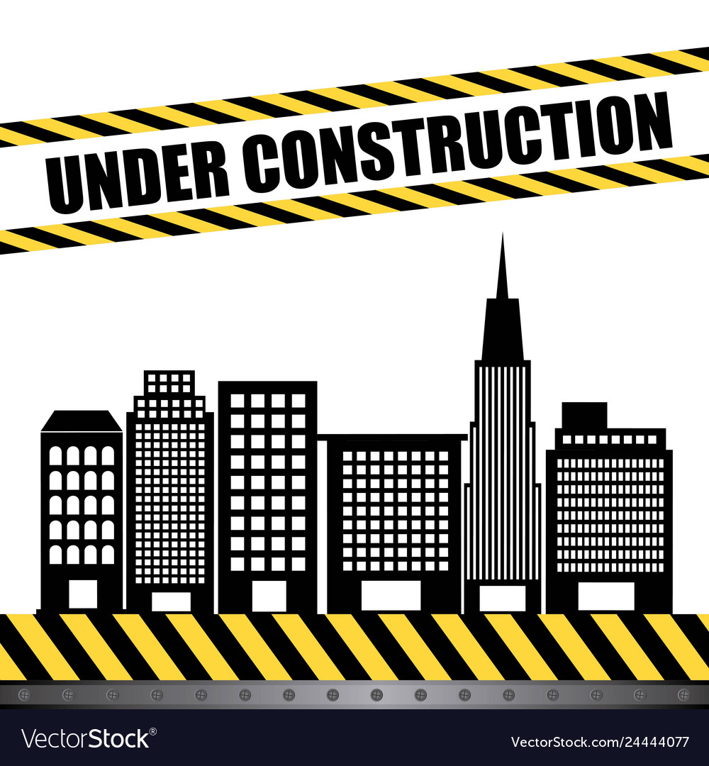 Under construction design Royalty Free Vector Image