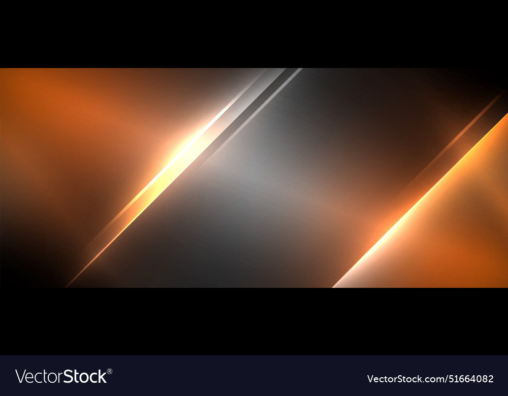 Neon dynamic diagonal light rays background Vector Image