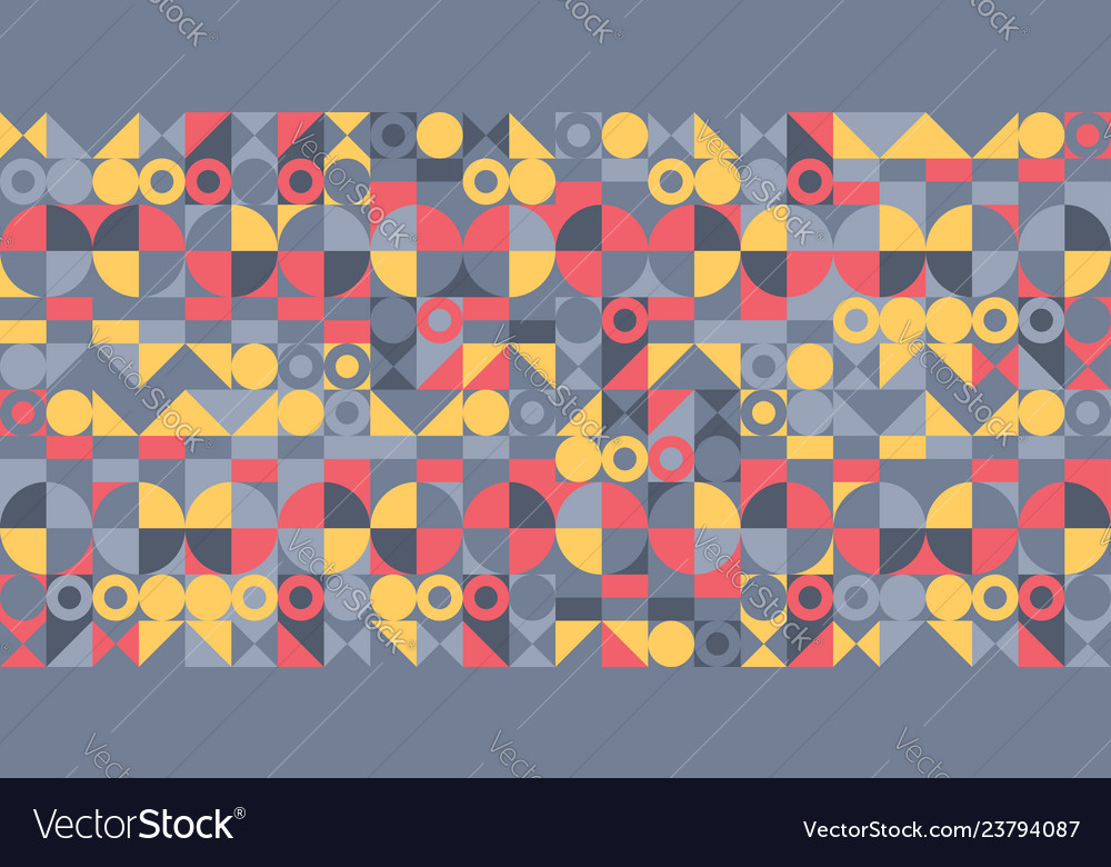Abstract colorful geometric design Royalty Free Vector Image