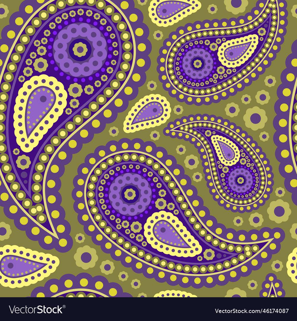 Asian seamless pattern Royalty Free Vector Image