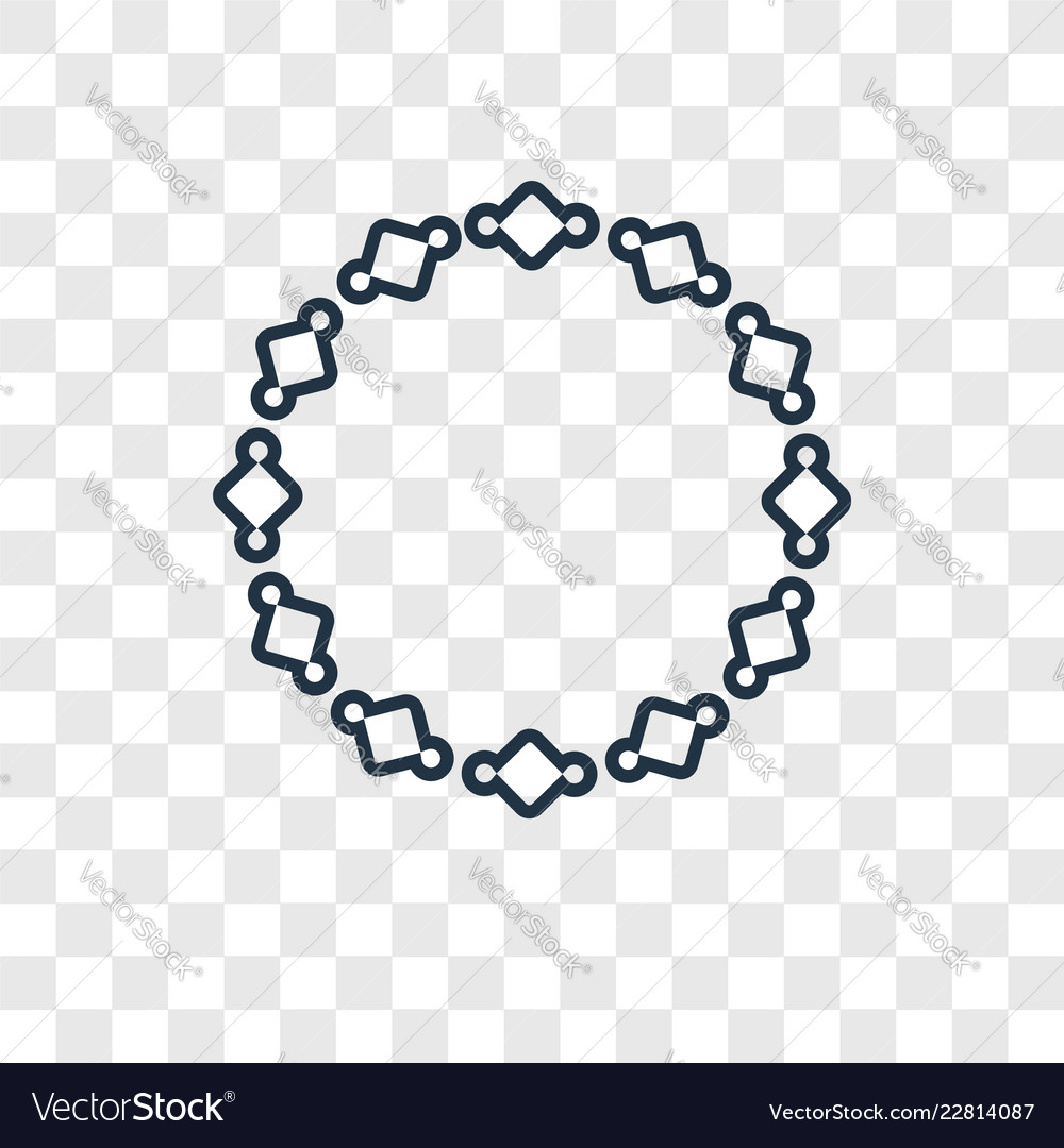 Loading concept linear icon isolated Royalty Free Vector