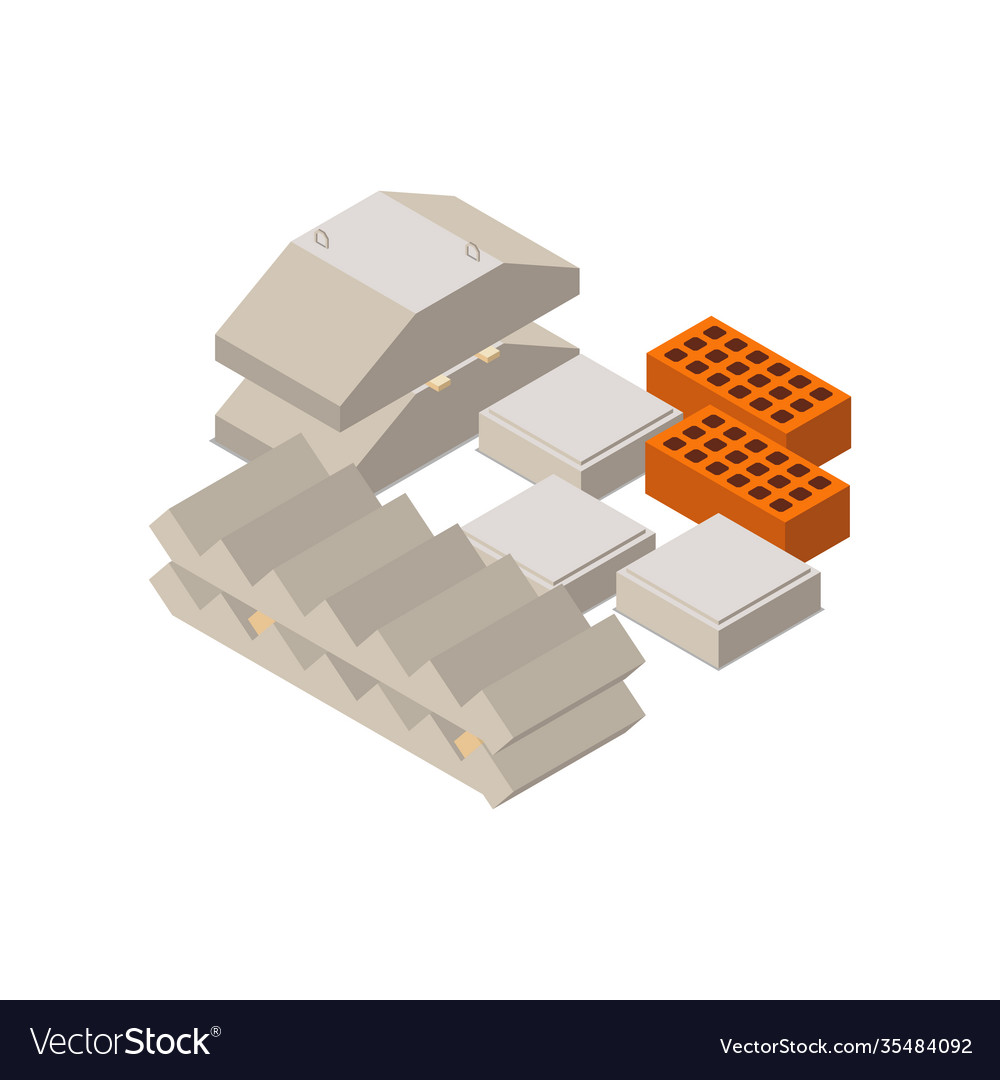 Construction materials Royalty Free Vector Image