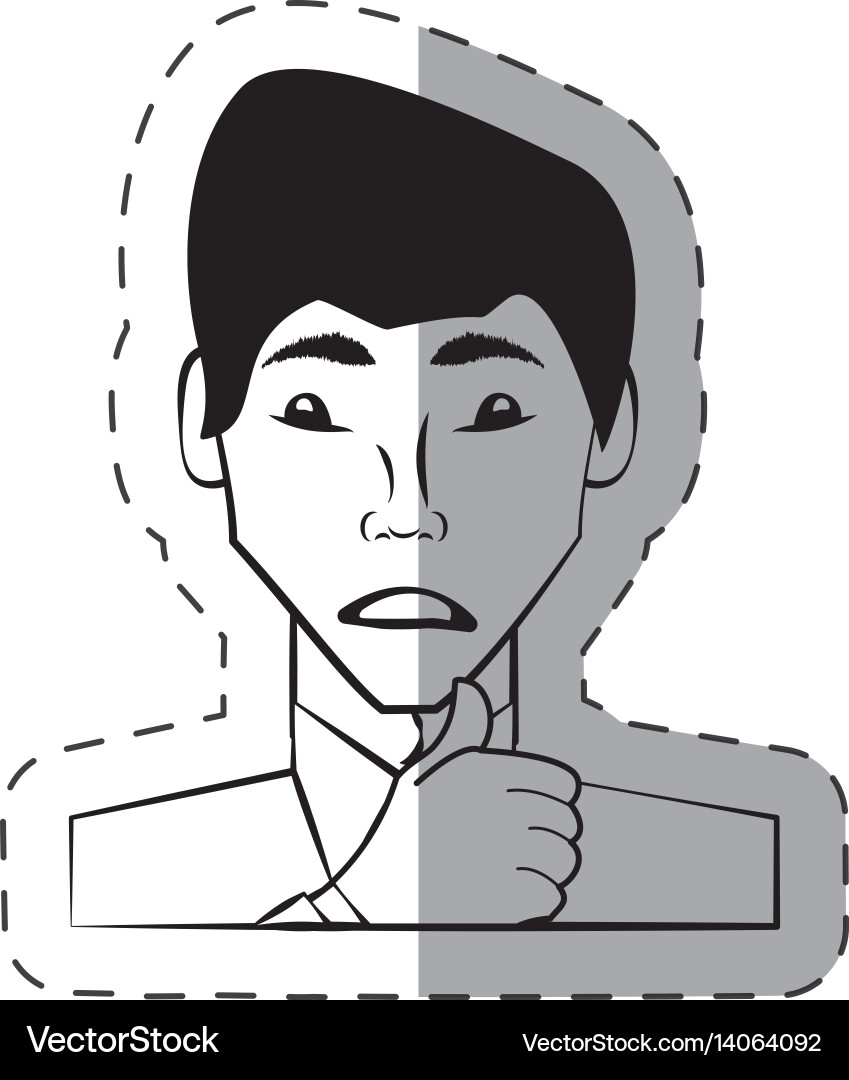 Man people male character Royalty Free Vector Image