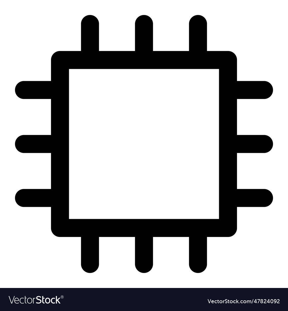 Wireless microchip a device controller Royalty Free Vector