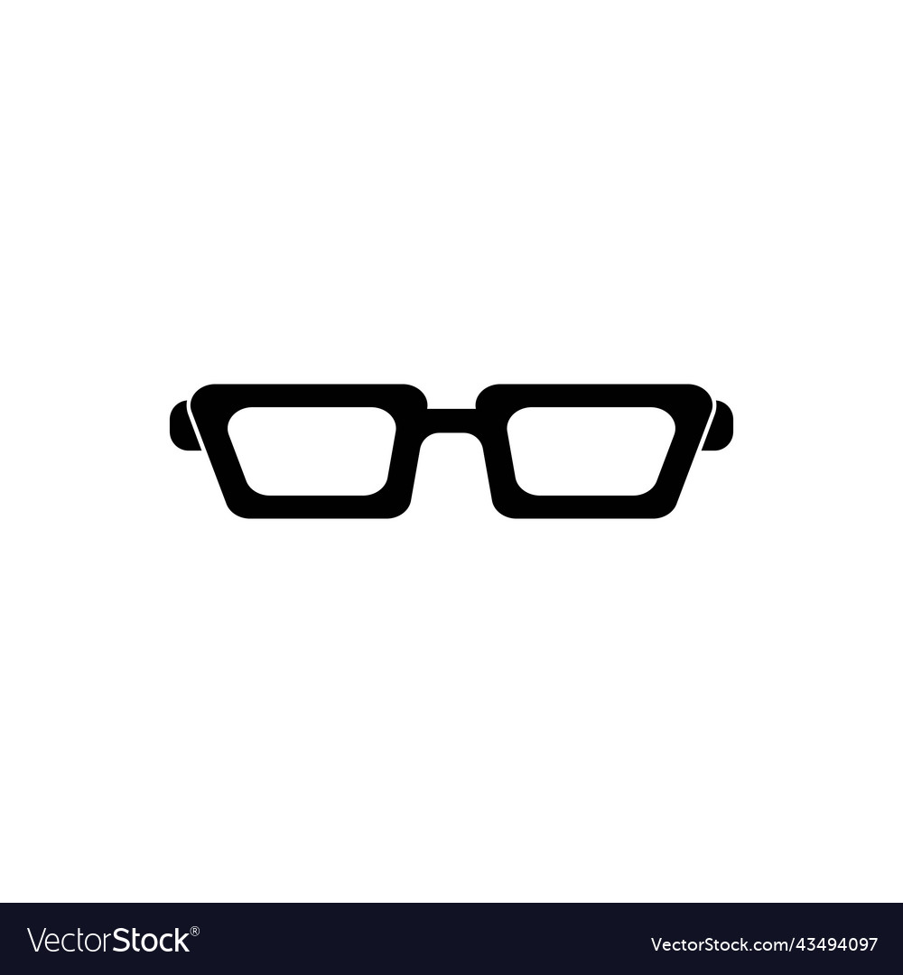 Glasses icon Royalty Free Vector Image - VectorStock