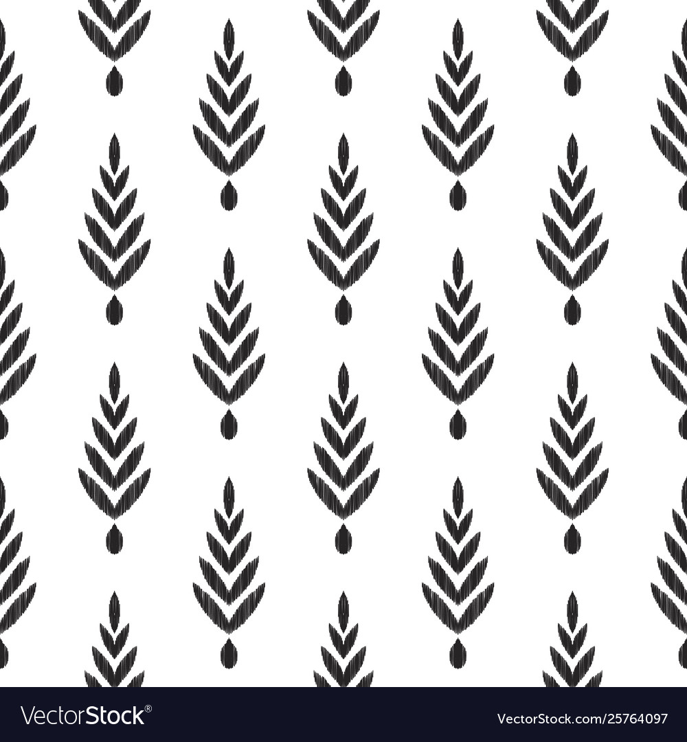 Herringbone tribal pattern Royalty Free Vector Image