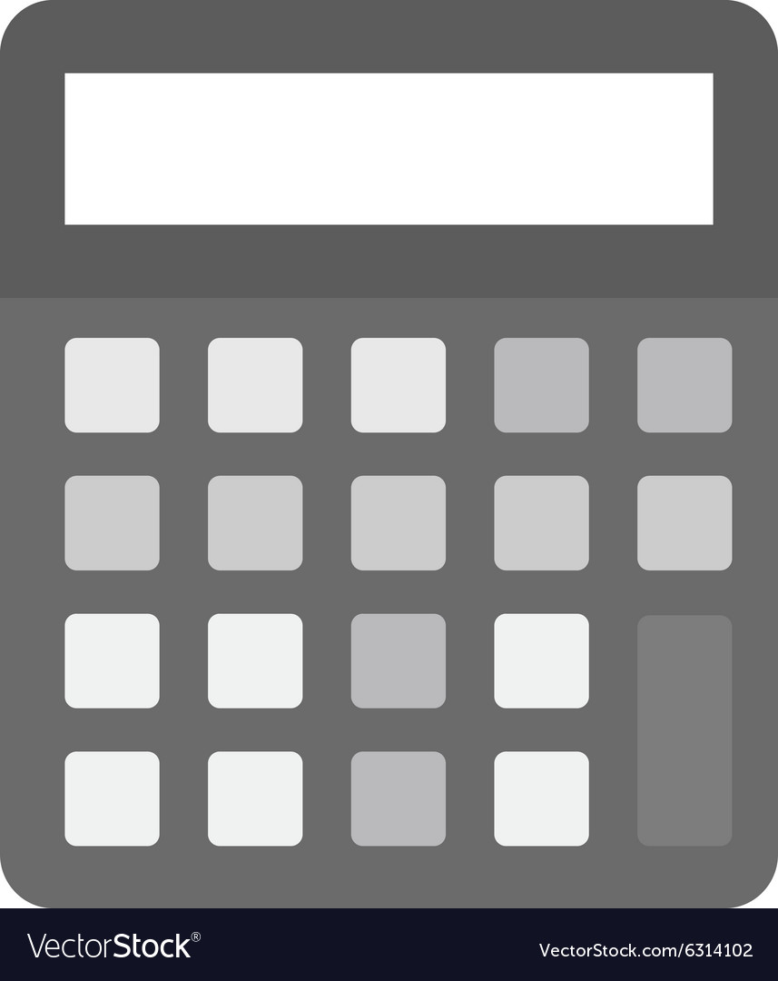 Calculator Royalty Free Vector Image - VectorStock