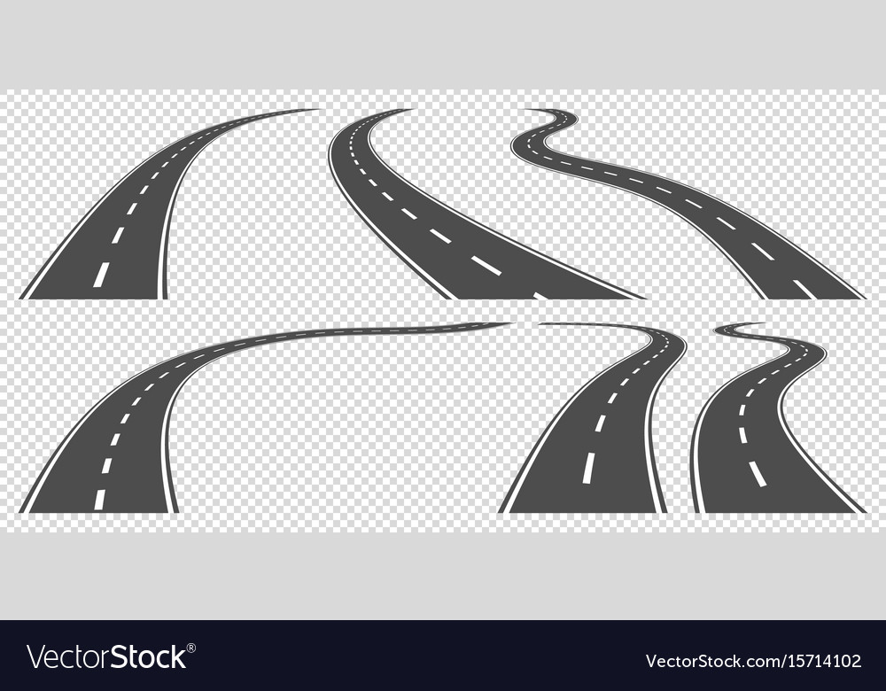 Roads Royalty Free Vector Image - VectorStock