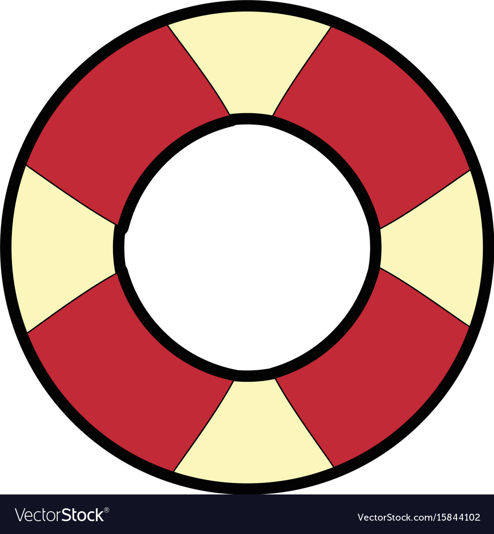 Safety float icon Royalty Free Vector Image - VectorStock
