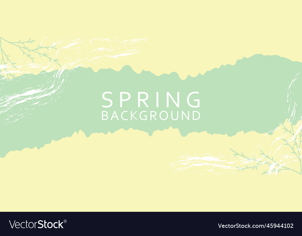 Spring green rectangular Royalty Free Vector Image