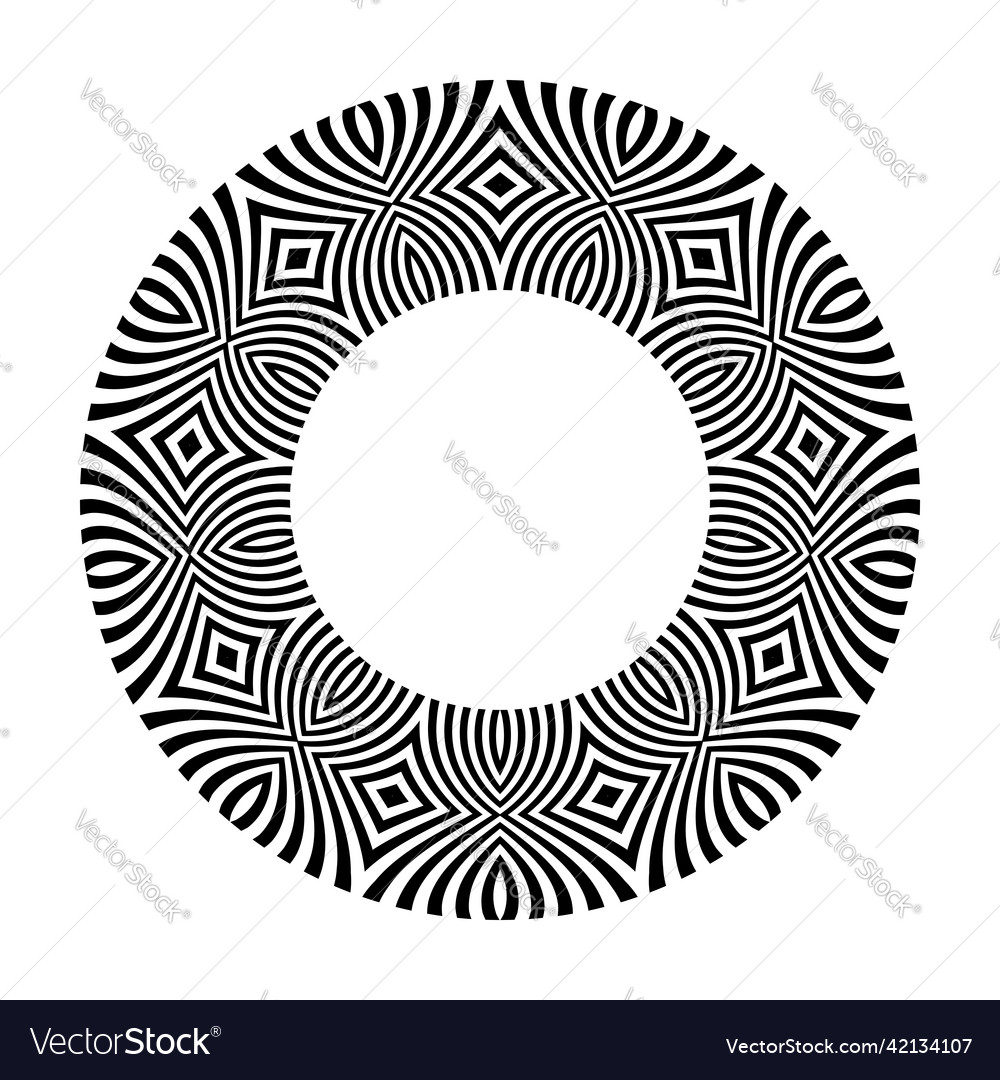 Circle pattern Royalty Free Vector Image - VectorStock