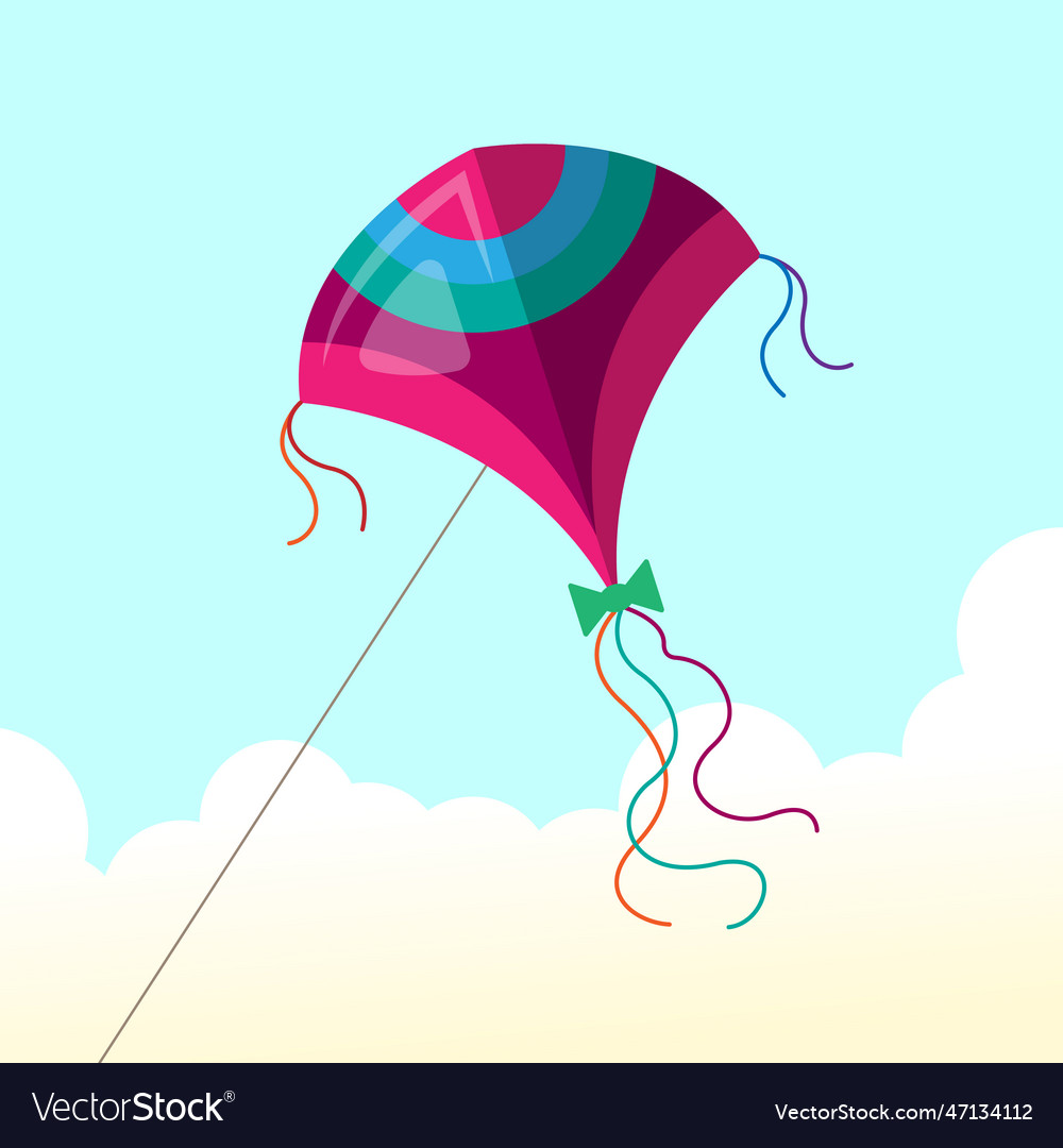 Kite Royalty Free Vector Image - VectorStock