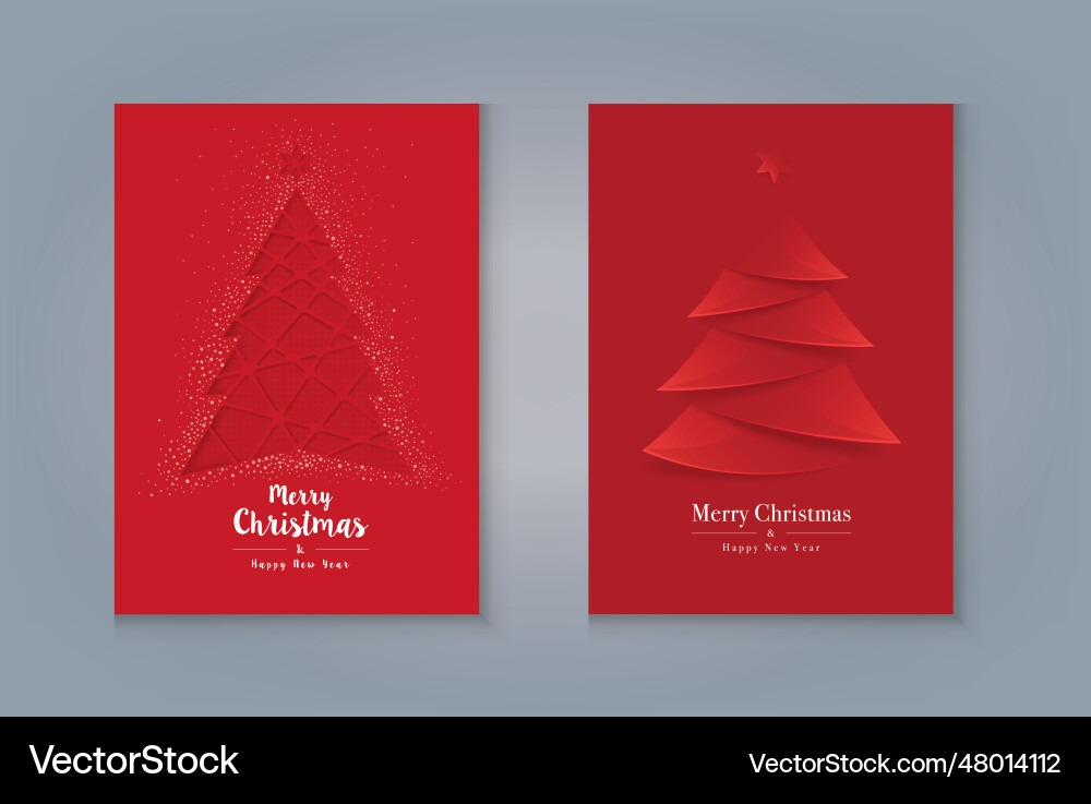 Merry christmas greeting card design Royalty Free Vector