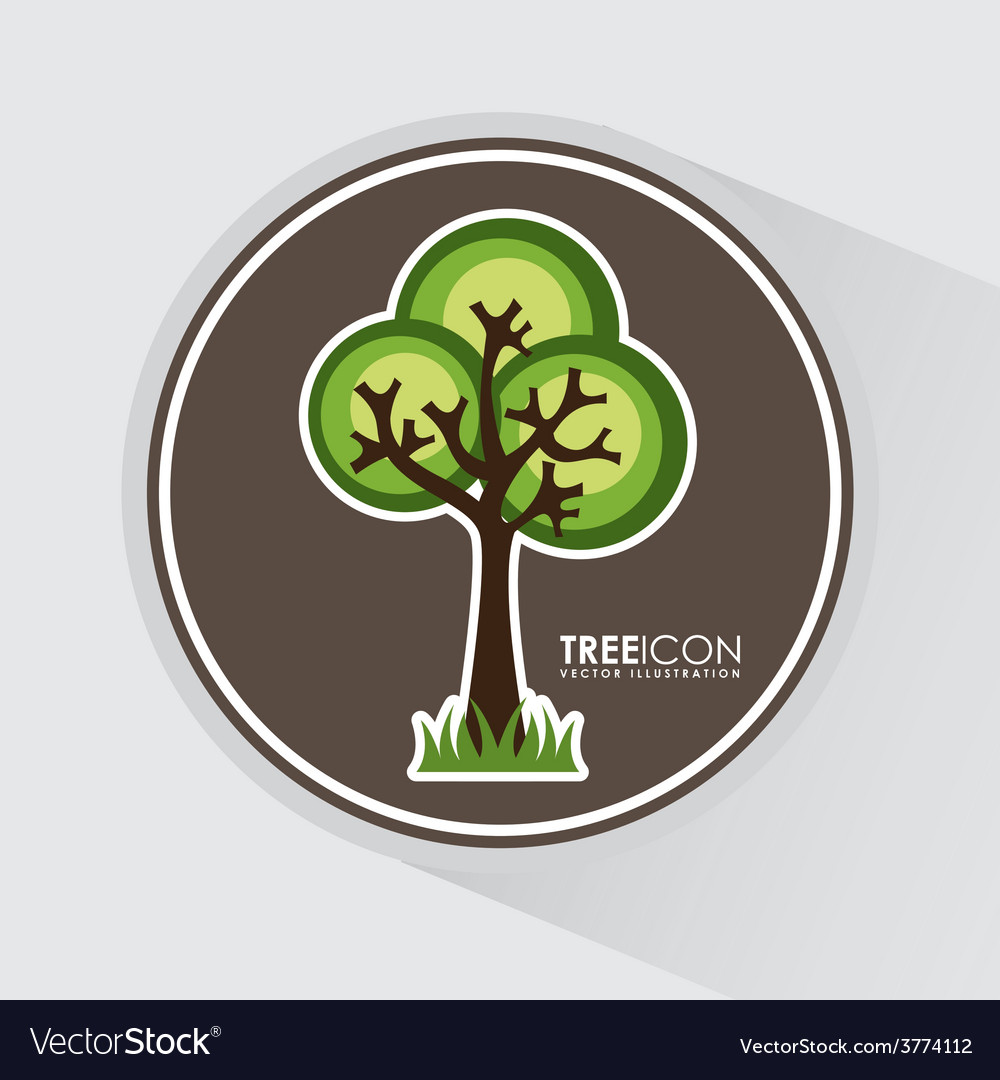 Tree icon Royalty Free Vector Image - VectorStock