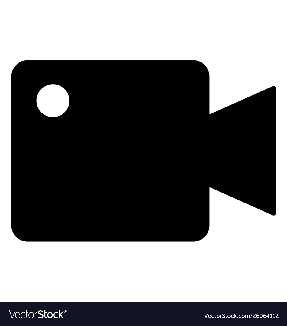 Video camera Royalty Free Vector Image - VectorStock