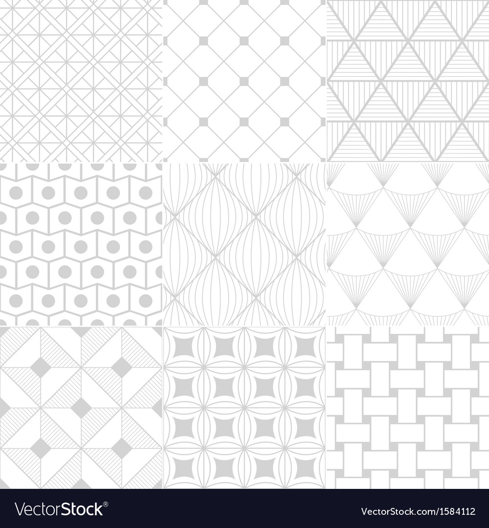 White background seamless pattern Royalty Free Vector Image