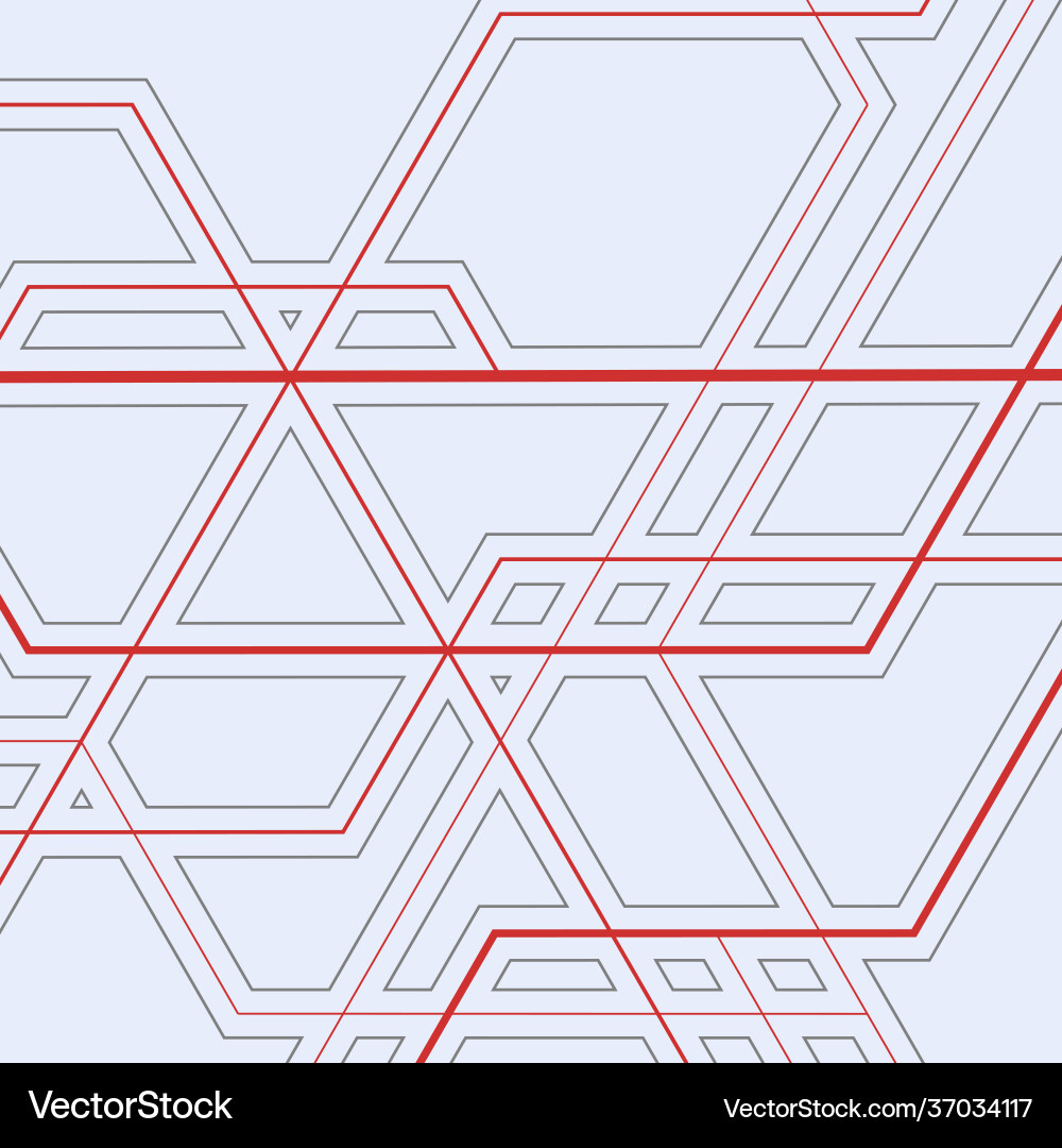 Abstract geometric overlap lines and shapes design