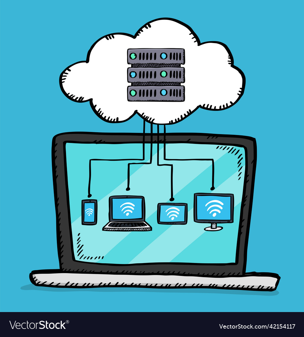 Cloud Server Vector Cloud Server Vector Images | Depositphotos