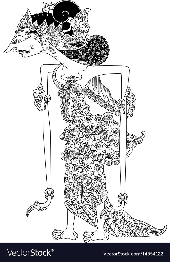 Dewayani Royalty Free Vector Image - VectorStock