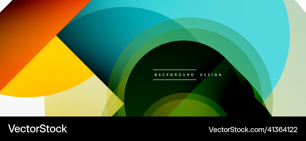Geometrical minimal wallpaper geometric shapes Vector Image