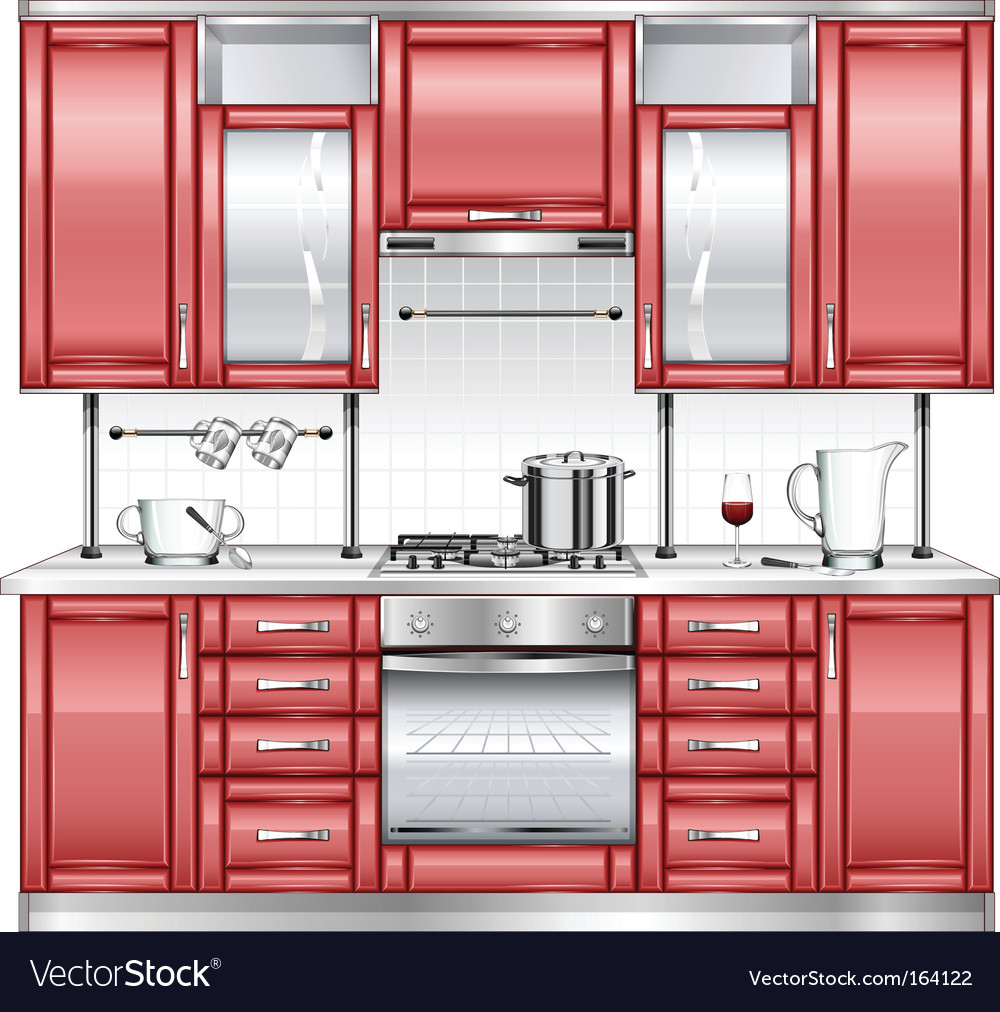 Kitchen Royalty Free Vector Image - VectorStock