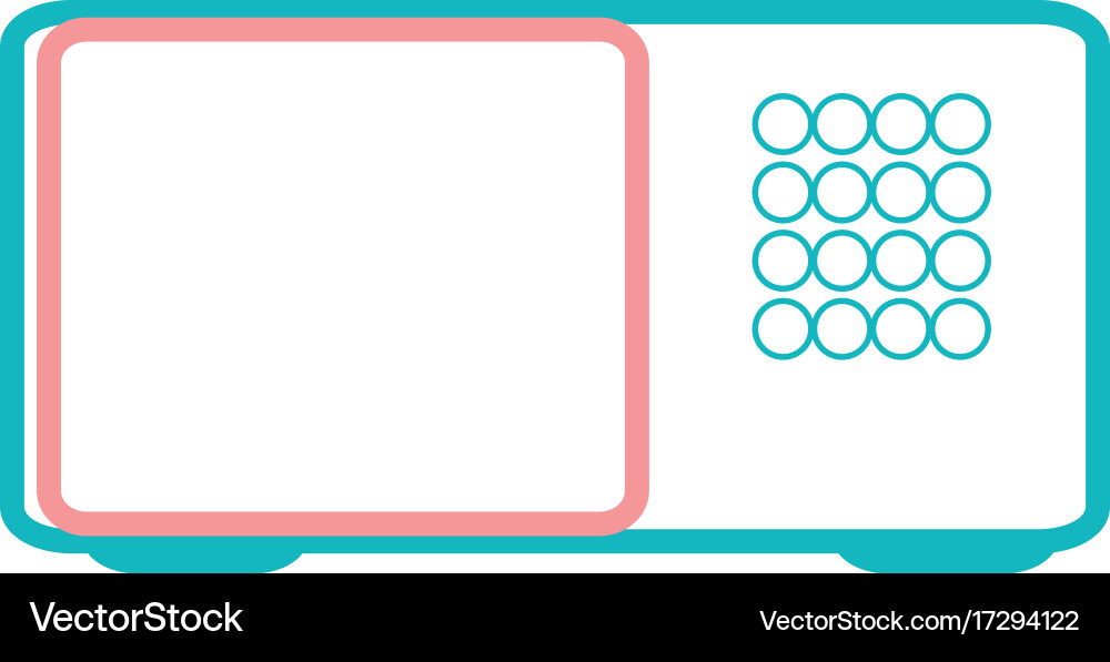 Microwave Royalty Free Vector Image - VectorStock