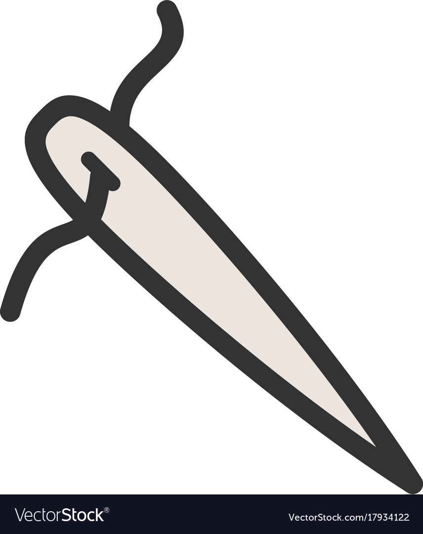 Needle Royalty Free Vector Image - VectorStock