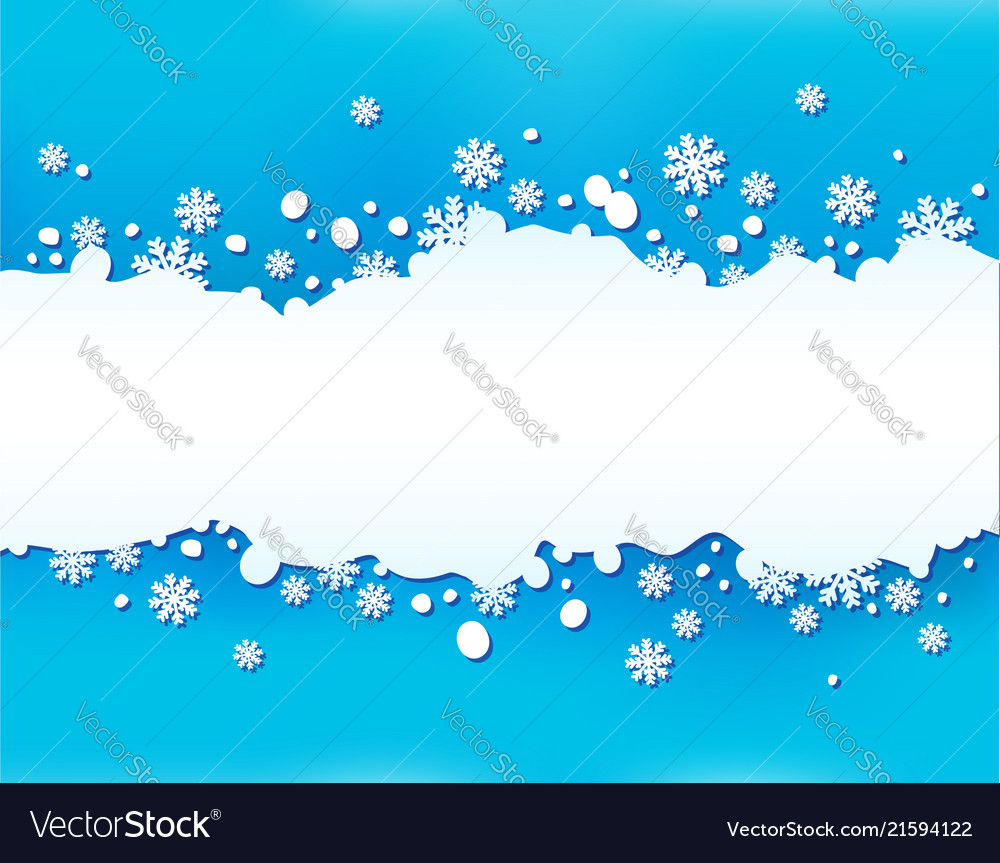 Snowflake theme background 6 Royalty Free Vector Image
