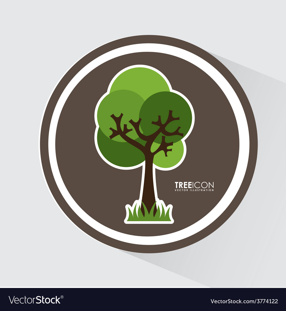 Tree icon Royalty Free Vector Image - VectorStock