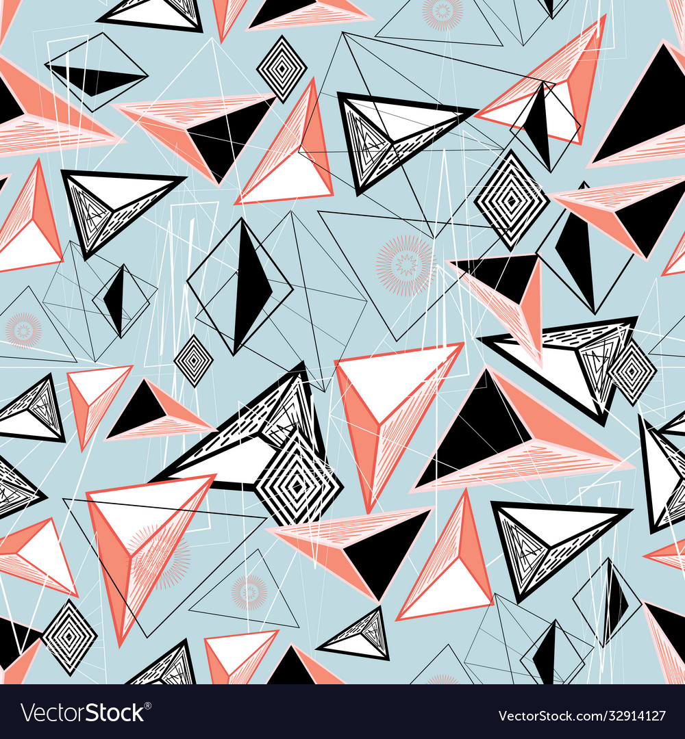 Abstract background triangles Royalty Free Vector Image