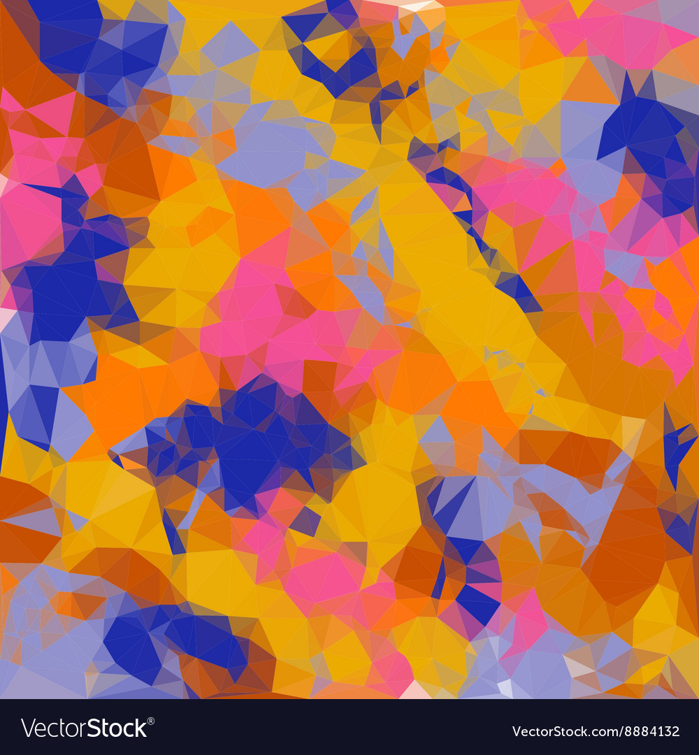 Abstract triangular color background Royalty Free Vector